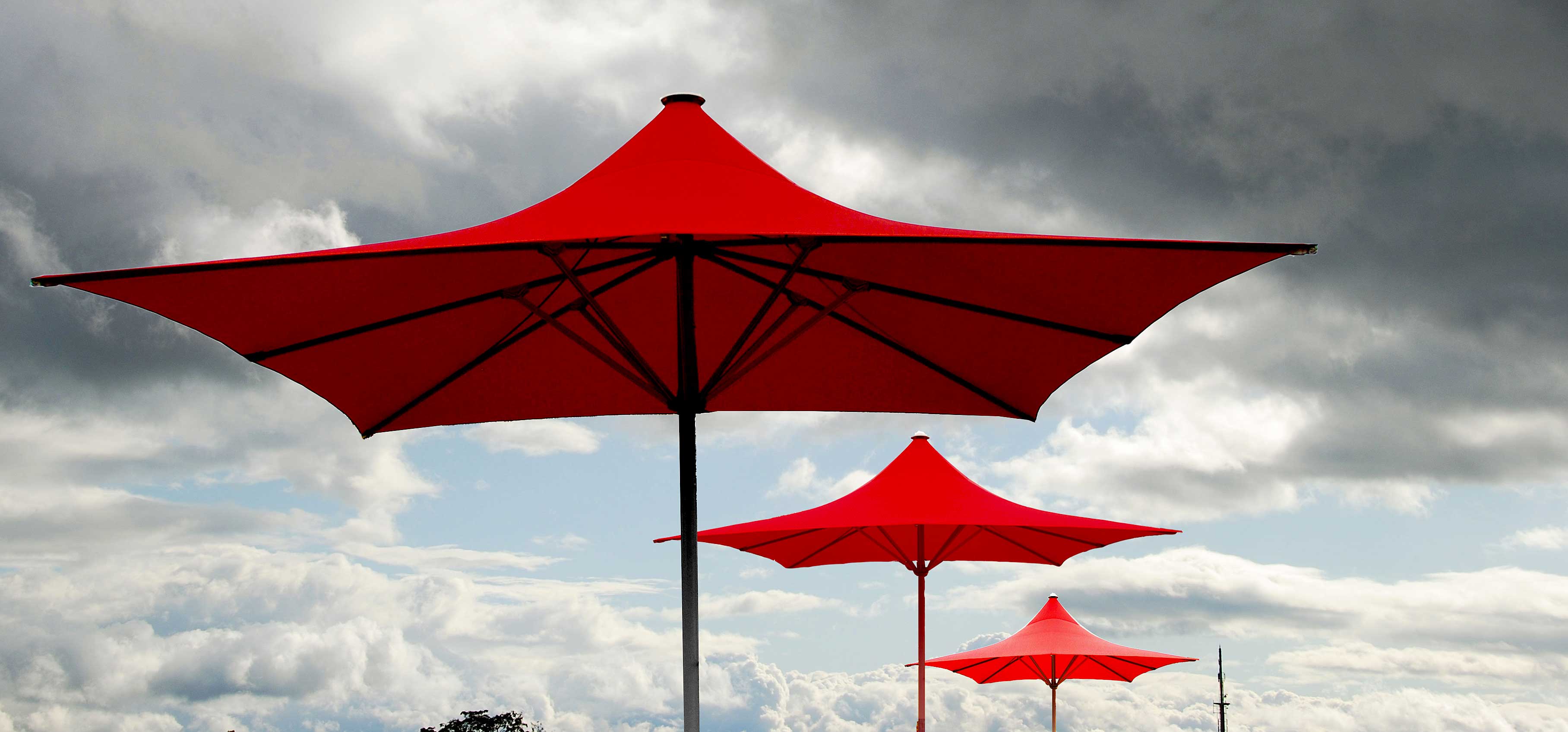 Parasols innovants, intelligents et à très forte longévité - Abriglass